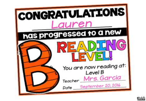 Free Reading Award Certificates - A Teachable Teacher