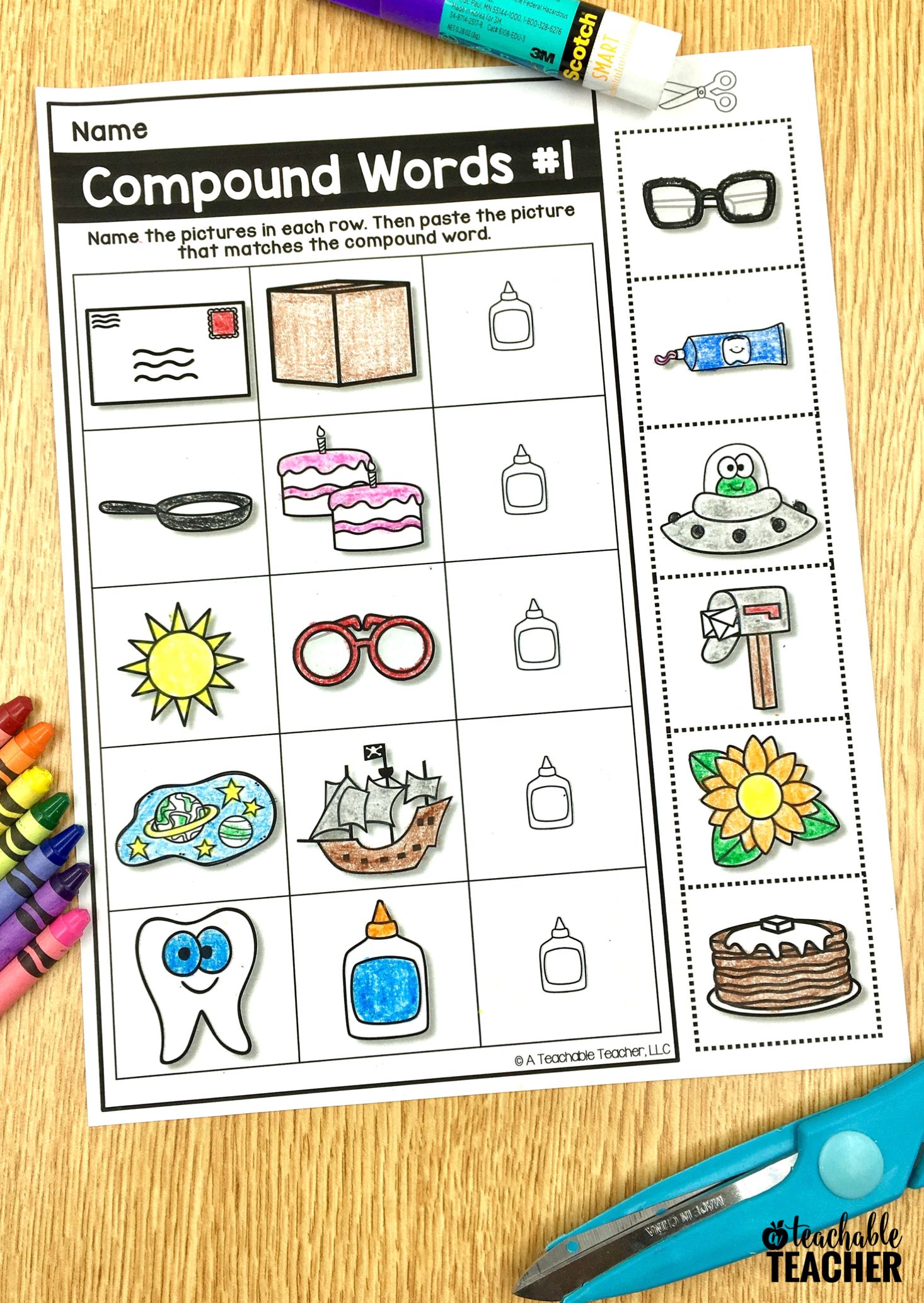FREE Phonemic Awareness Worksheets - Interactive and Picture-Based