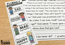 Teaching Reading with Expression: Free Fluency Bookmarks
