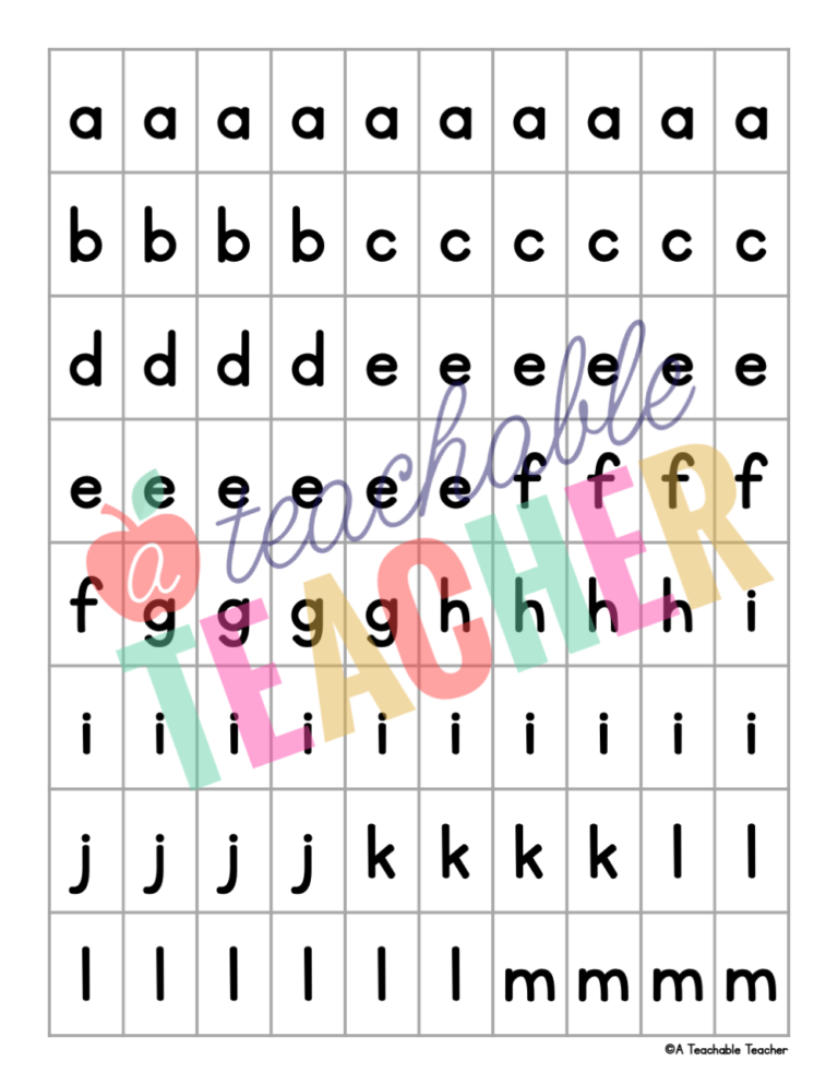 Letter Stickers for Building Blocks - A Teachable Teacher
