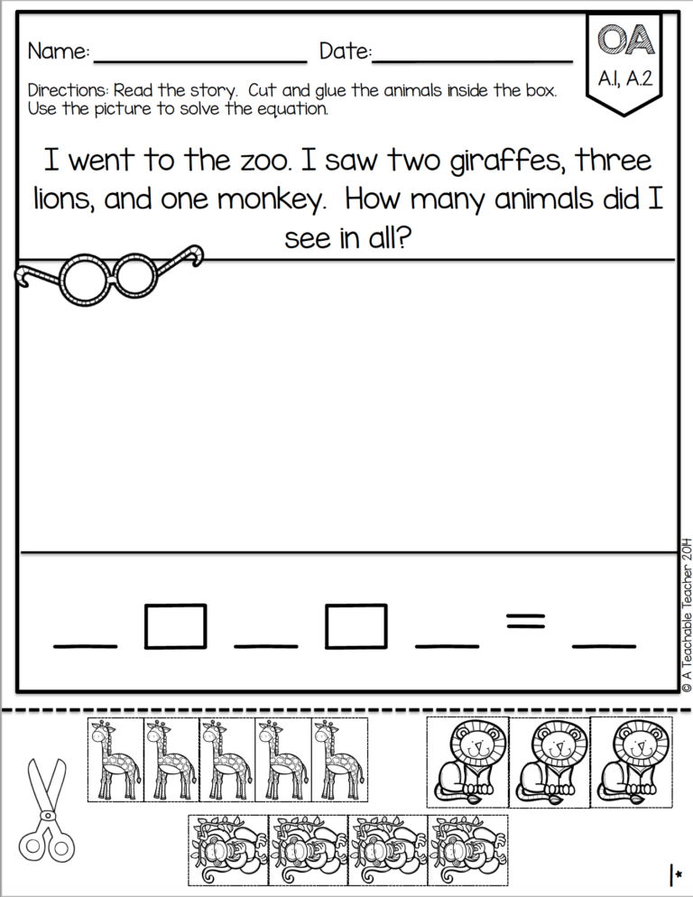 Common Core Performance Tasks - Operations and Algebraic Thinking - A ...