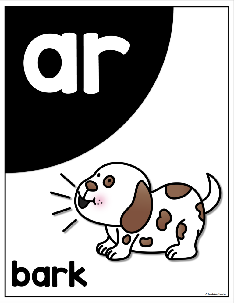 R-Controlled Phonics Posters - A Teachable Teacher