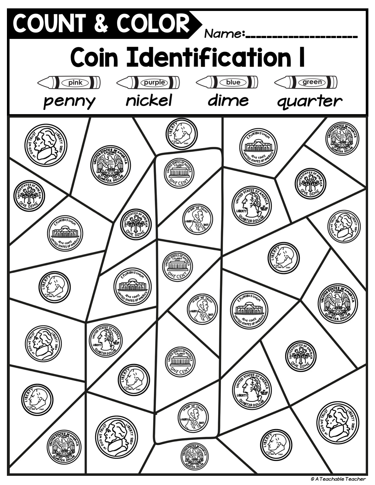 Second Grade Coin Worksheet Second Grade Coin Worksheet
