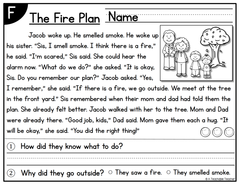 October Guided Reading Passages - Levels F-I - A Teachable Teacher