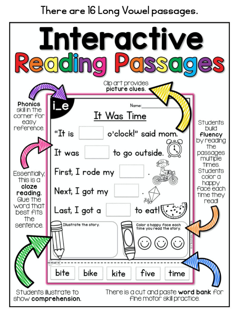 Interactive Reading Passages BUNDLE - A Teachable Teacher