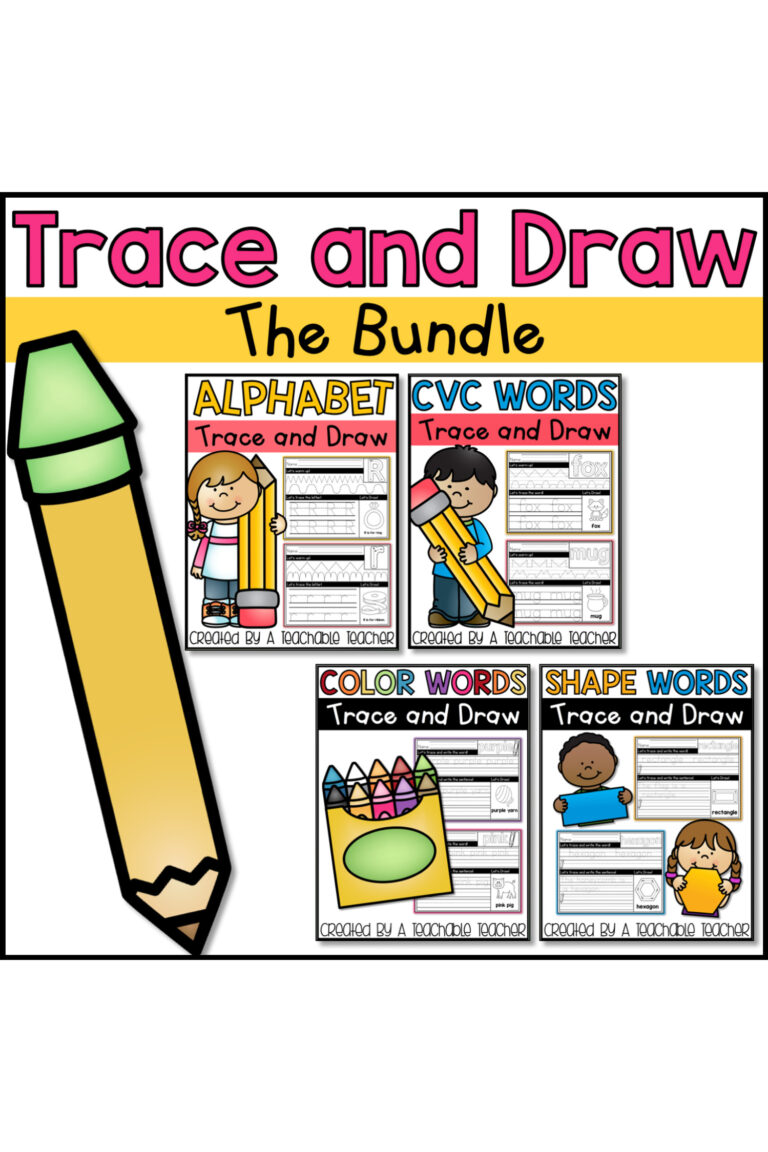 Shape Words Trace and Draw - A Teachable Teacher