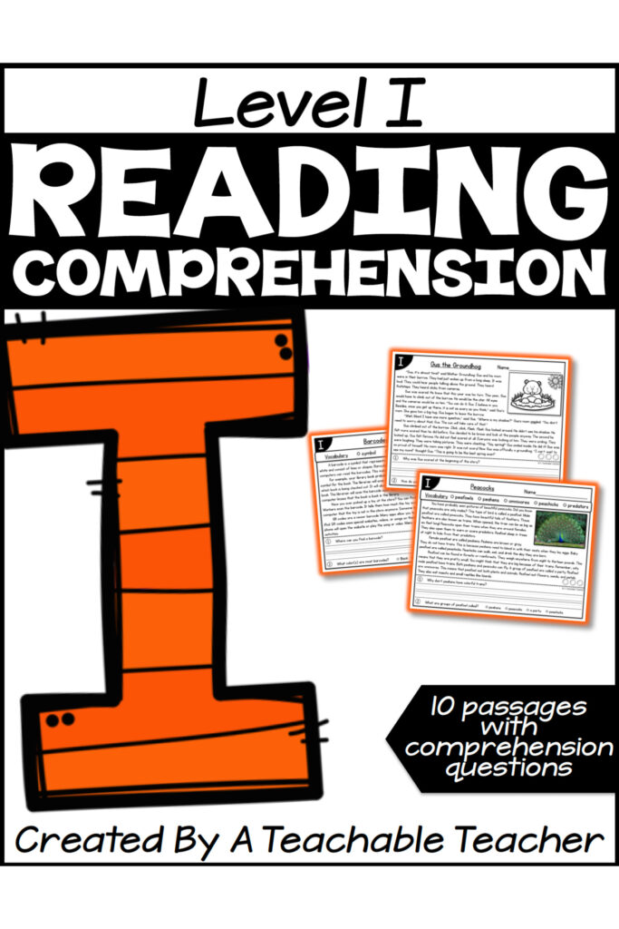 Leveled passages Archives - Page 2 of 2 - A Teachable Teacher