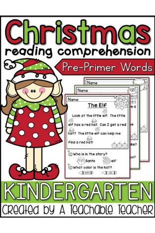 Free Christmas Phonics Worksheets that Phonics Practice Merry & Bright!