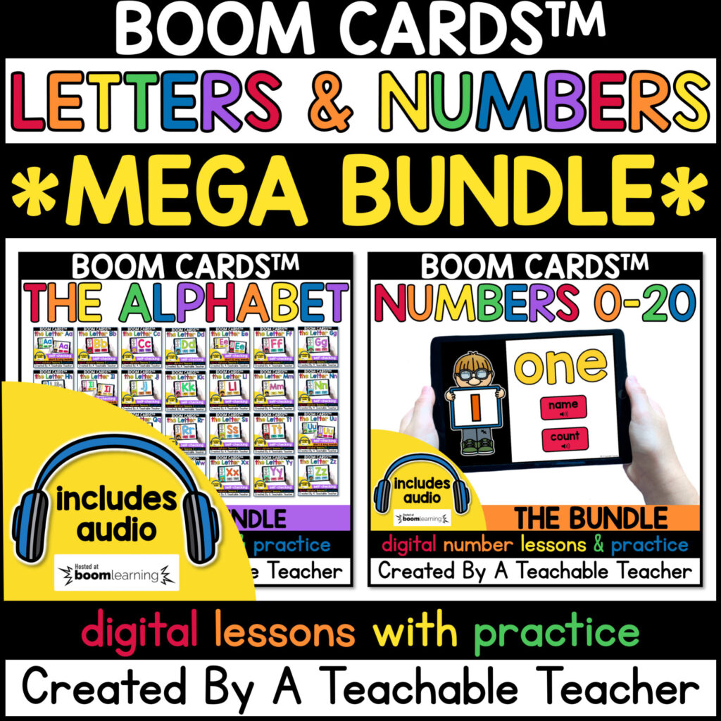 Letters & Numbers Mega Bundle | Discounted Bundles
