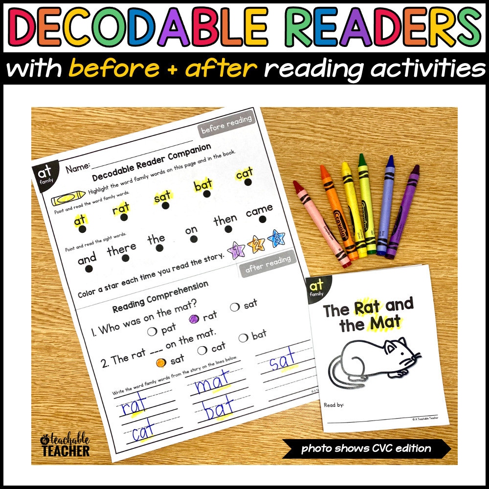Glued Sounds Decodable Readers A Teachable Teacher Glued Sounds Decodable Readers A Teachable Teacher